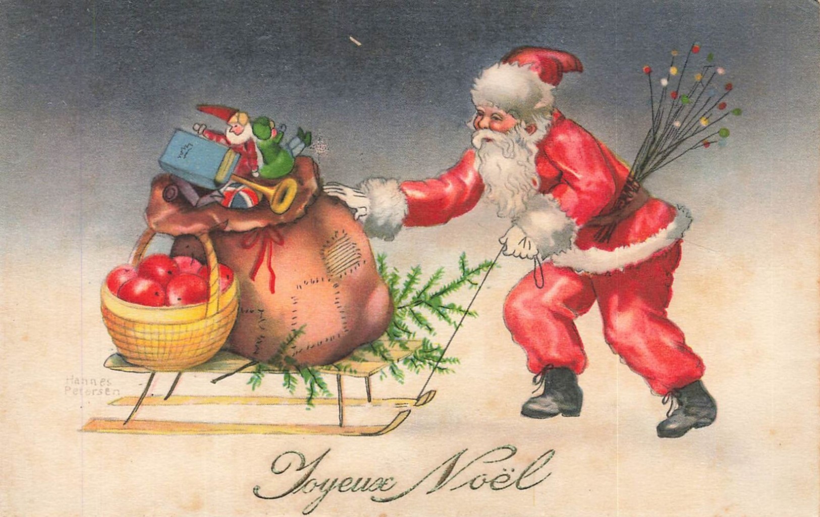 Las postales navideñas de Hannes Petersen - Delcamp... | Delcampe Blog